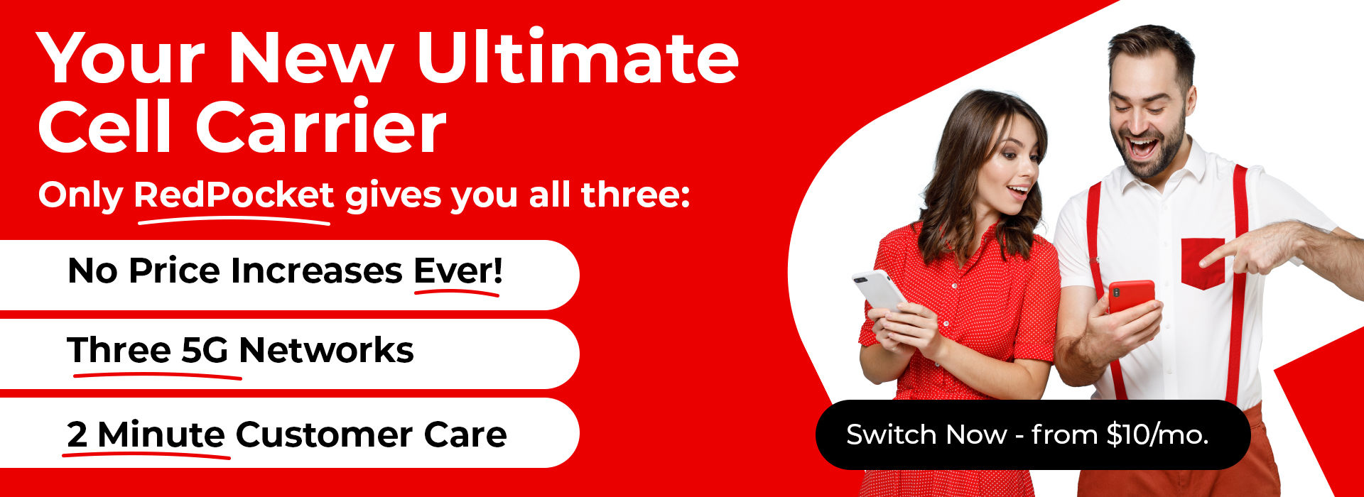 The New Ultimate Cell Carrier - RedPocket Mobile